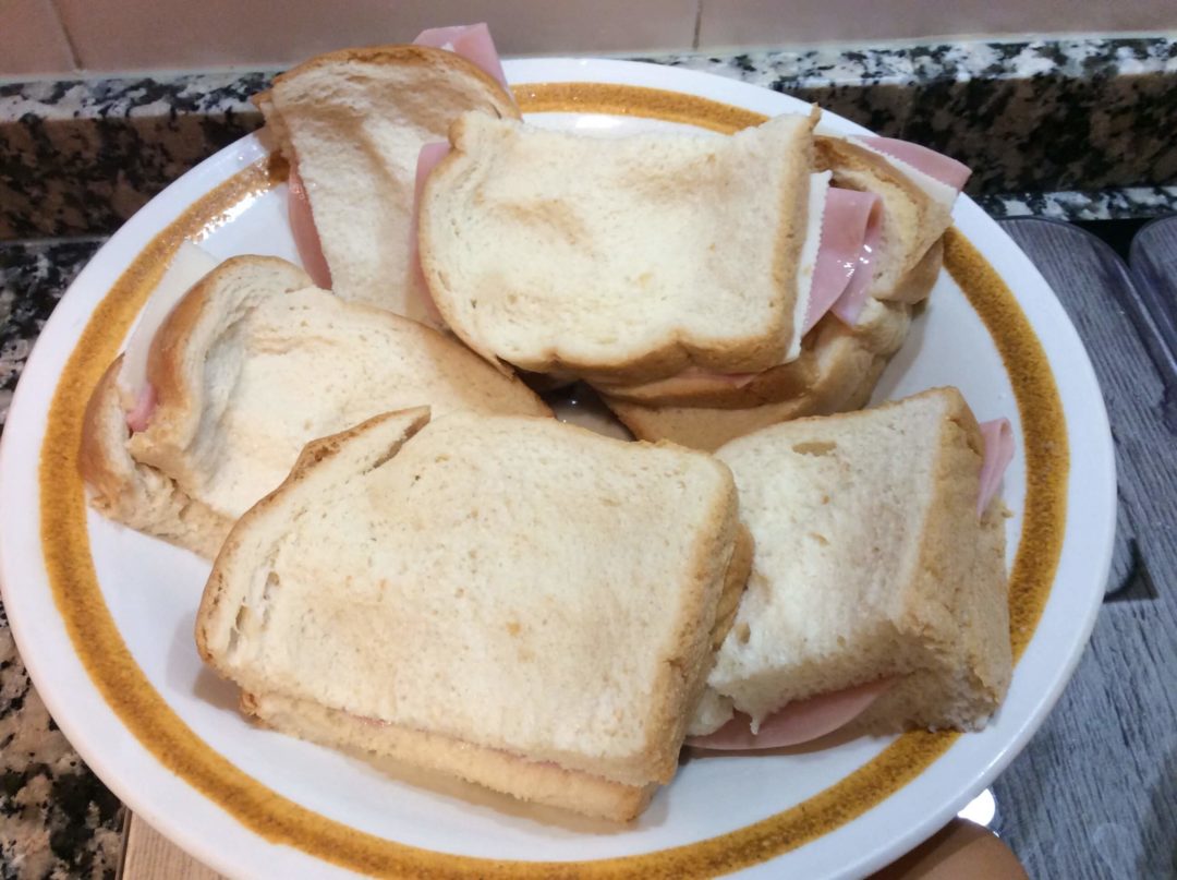 Emparedados de jamón y queso - El Blog de Marie